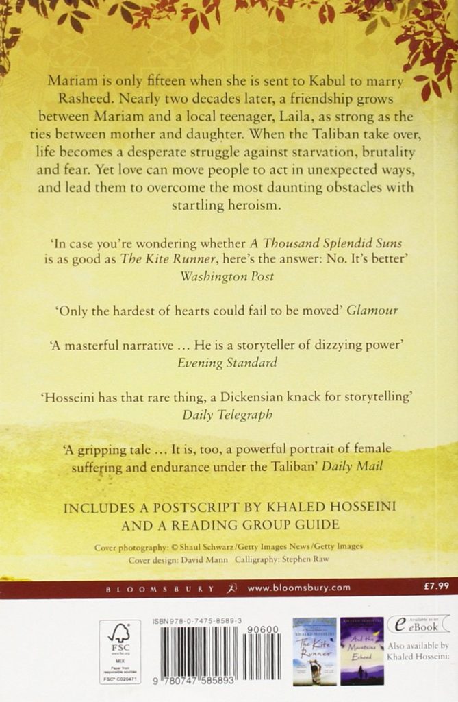 A Thousand Splendid Suns | booknet